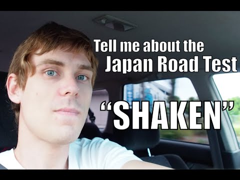 Japan Roadworthiness Test - "Shaken inspection" - YouTube