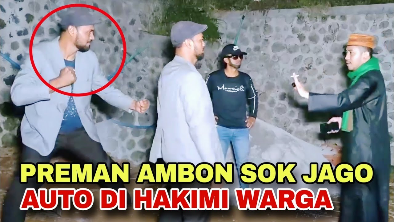 PREMAN AMBON RIBUT SAMA WARGA KARENA BUAT KEGADUHAN DI TENGAH MALAM ...