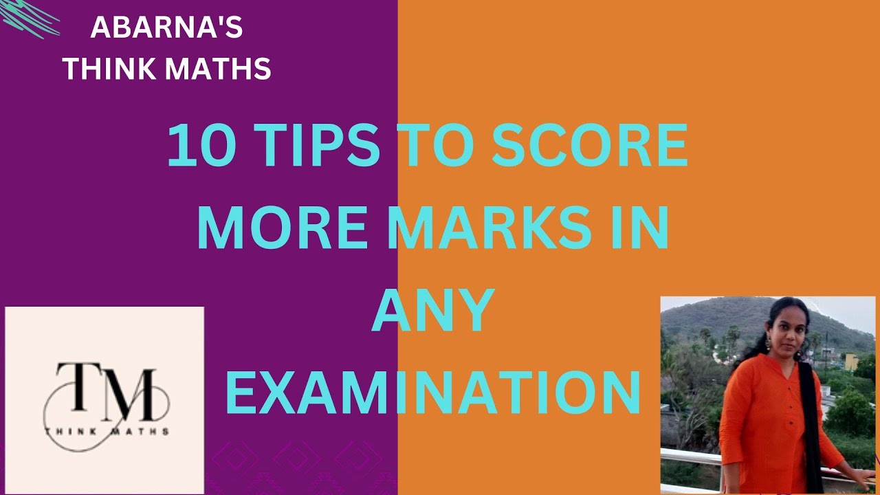 10 TIPS TO SCORE MORE MARKS IN EXAMINATION - YouTube
