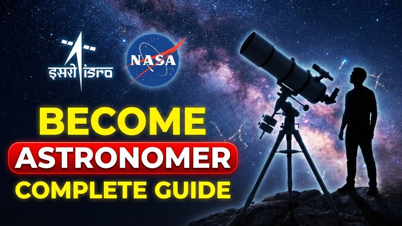How to become An Astronomer in India ? | 2025 Full Guide - YouTube