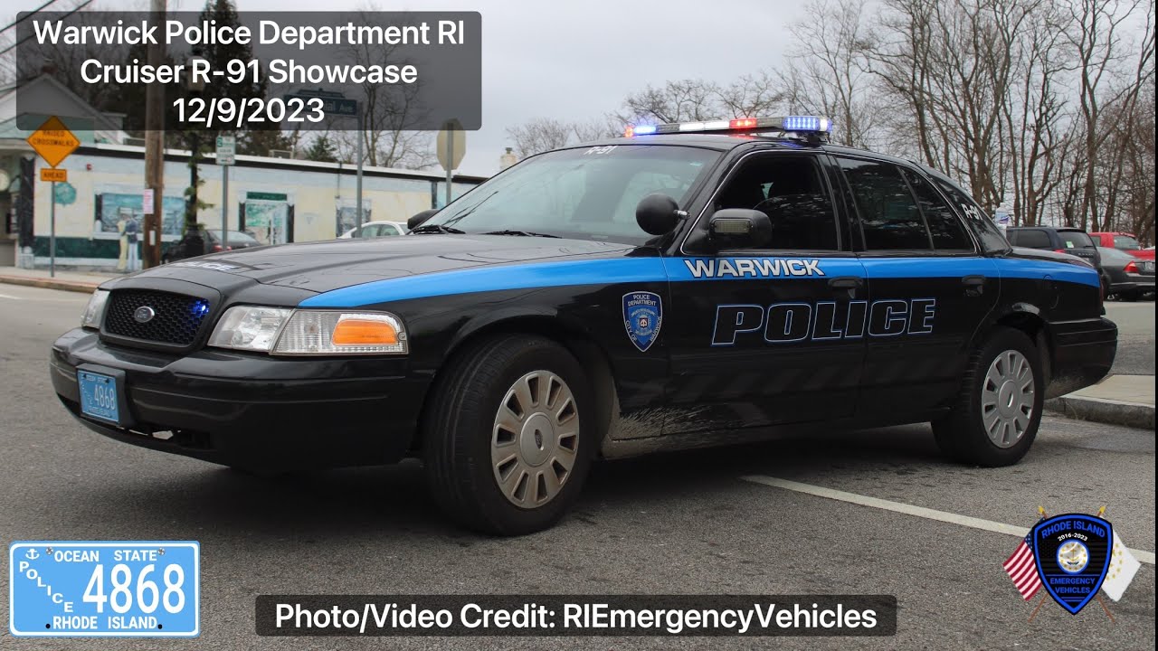 Warwick Police Department RI Cruiser R-91 Showcase - YouTube