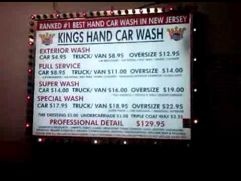 CAR WASH MENU SIGN BY LINCOLN SIGNS - YouTube