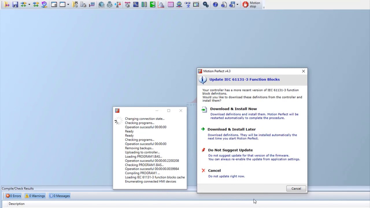 TRIO Motion Tutorial Chapter02 (Motion Perfect V4 Demo) - YouTube