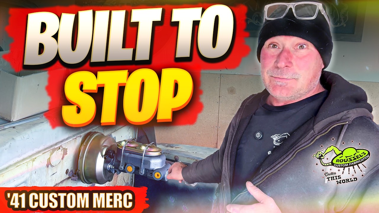 Jamie's '41 Mercury Gets Custom Brakes | Aftermarket Fabrication Build ...