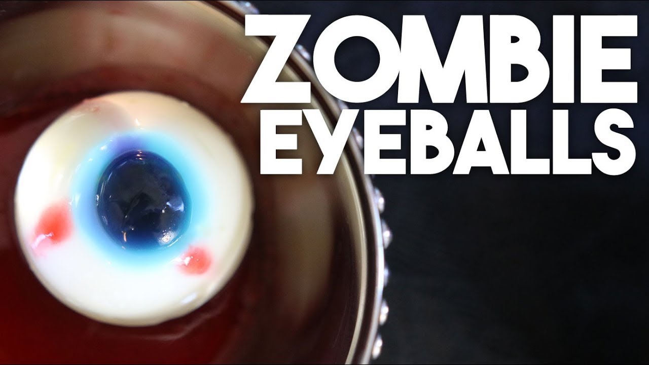 Zombie Eyeballs | Halloween Vegan Dessert | Kravings - YouTube