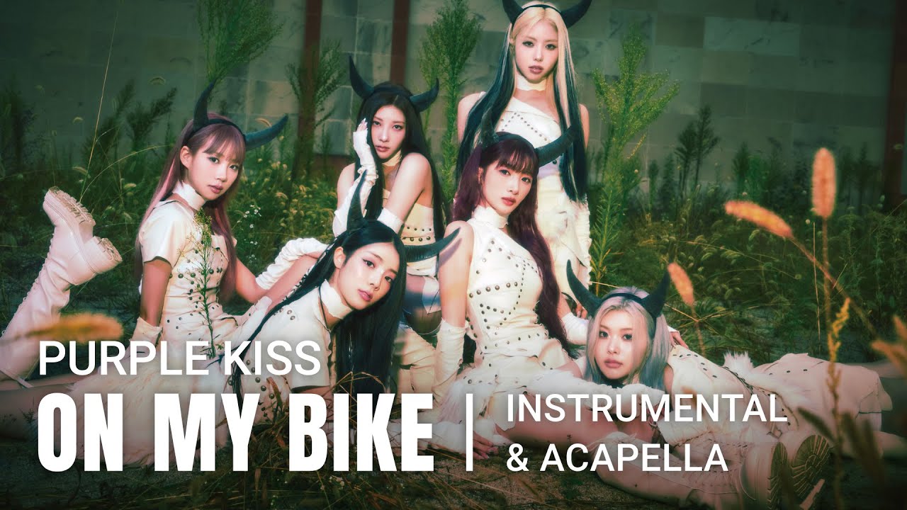 PURPLE KISS 'ON MY BIKE' (Clean Instrumental & Acapella) - YouTube