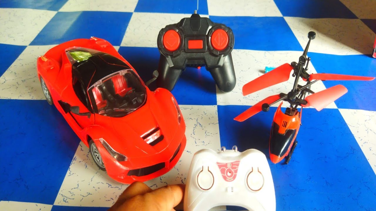 Remote control Lamborghini car||Rc car||Racing car||Rc Helicopter # ...