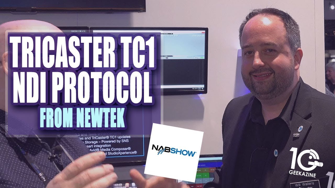 NewTek TC1, NDI for Live Video Streaming - YouTube