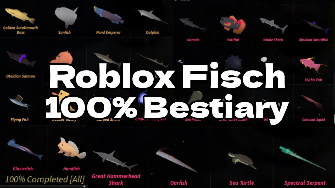How To Catch EVERY Fish In Roblox Fisch - YouTube