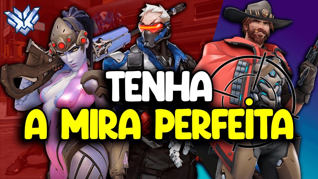 COMO MELHORAR A MIRA NO OVERWATCH 2 - DICAS DE SENSIBILIDADE E TREINO ...