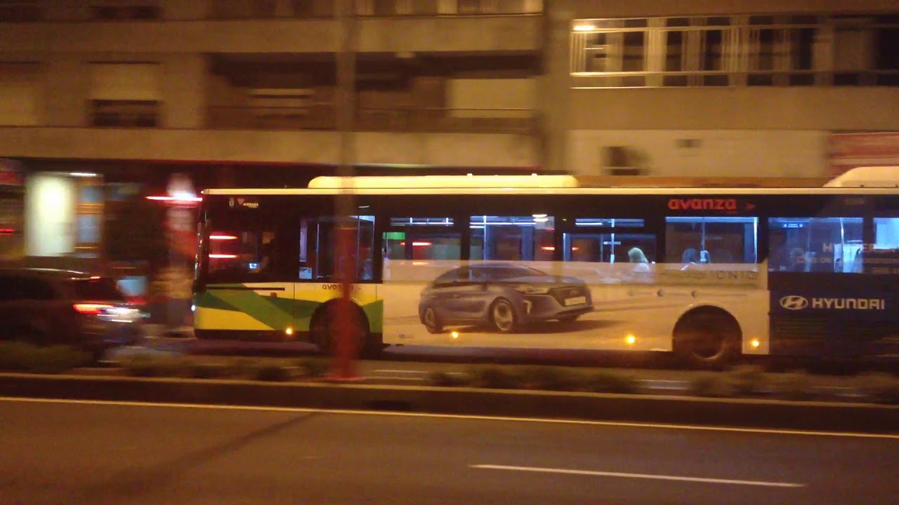 Here is the N1 bus in Vigo - YouTube