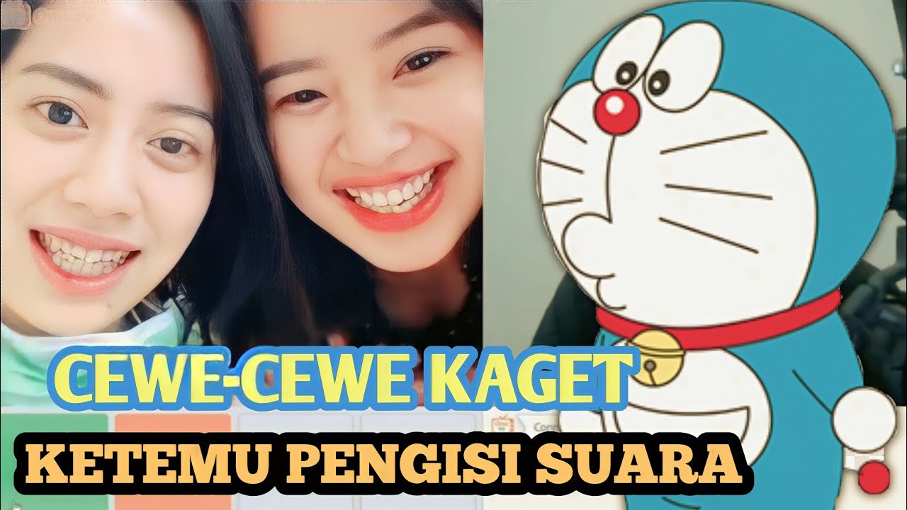 SANDI//CEWE-CEWE KAGET KETEMU PENGISI SUARA DORAEMON/@sandiometv-wf9sf ...