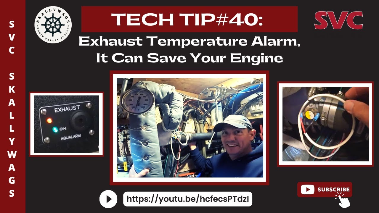 Tech Tip#40:Exhaust Temperature Alarm, it can save your engine - YouTube
