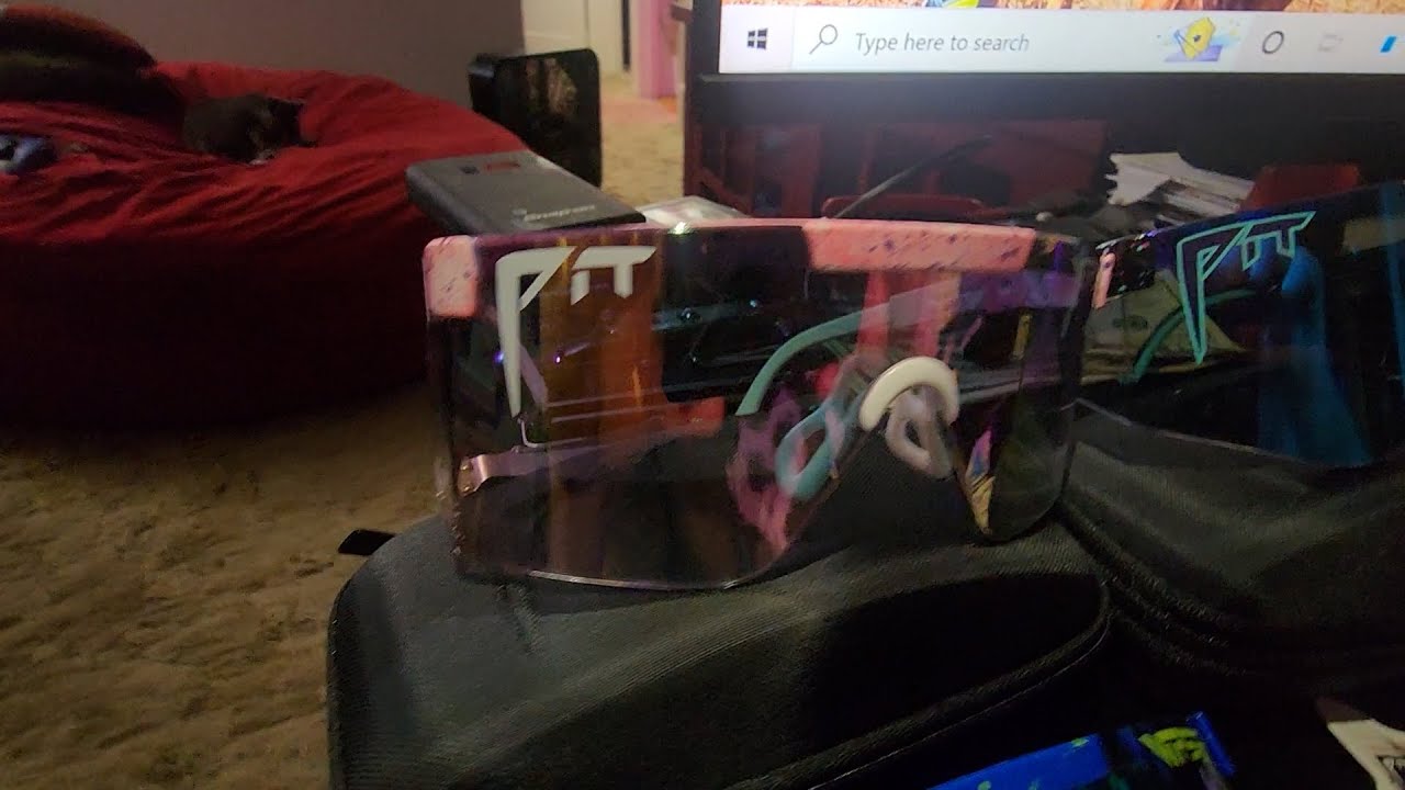 Unboxing Pit Viper hand painted by Chuck Mumford Intimidators ...