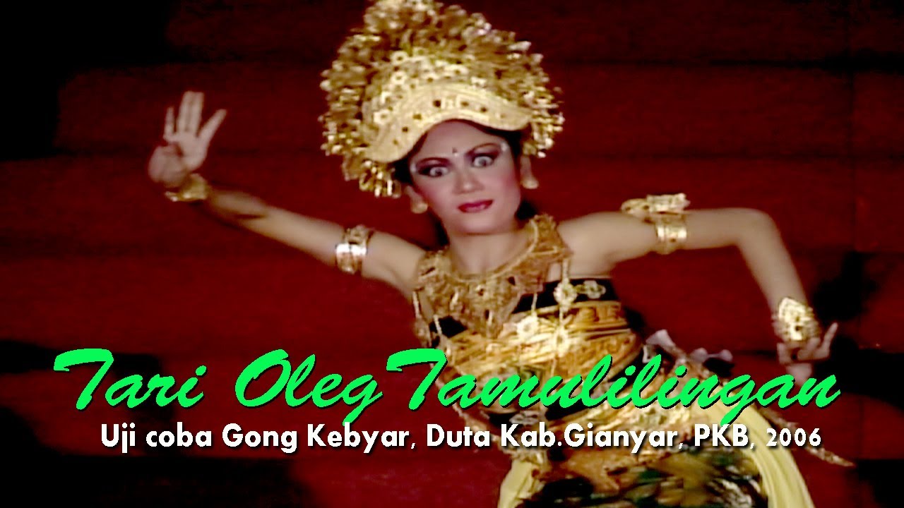 Tari Oleg Tamulilingan - YouTube