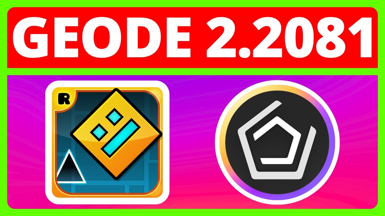 How To Download And Install Geode For Geometry Dash 2.2081 | Geometry ...