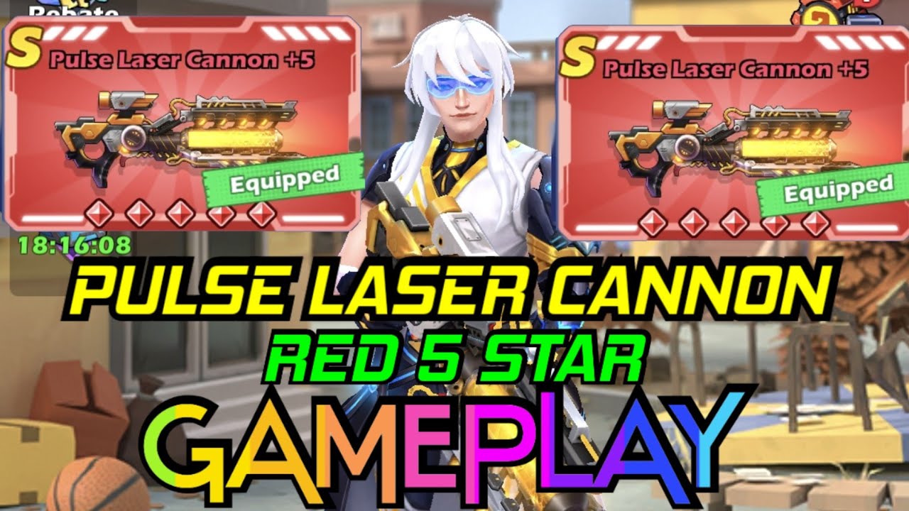 Zombie Waves | Pulse Laser Cannon Red 5 Stars Gameplay - YouTube