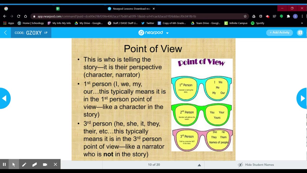 Week 4, Direct Instruction: Plot Elements Nearpod (Teacher Guided ...
