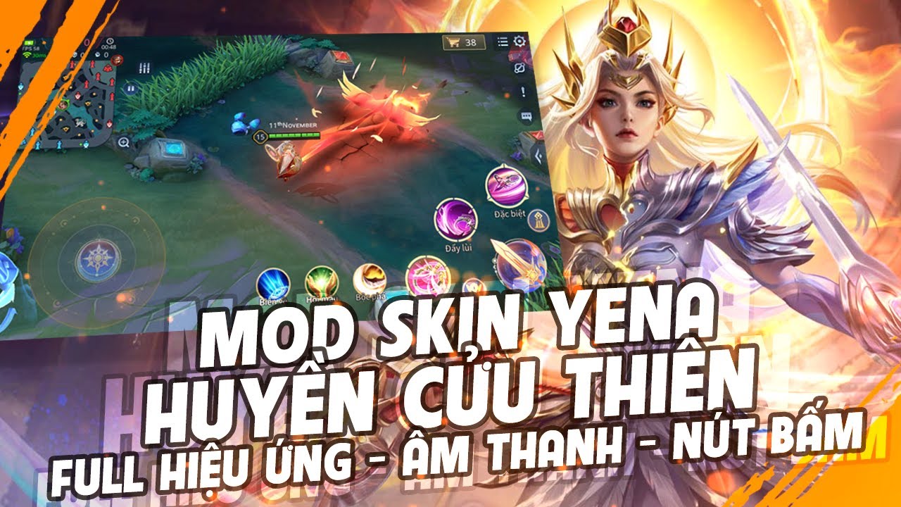 Hướng Dẫn Mod Skin Yena Huyền Cửu Thiên Full Hiệu Ứng + Nút Bấm Mới ...
