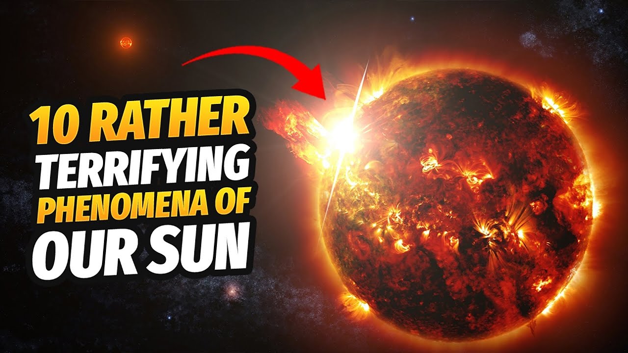 Top 10 Rather Terrifying Phenomena Of Our Sun - YouTube