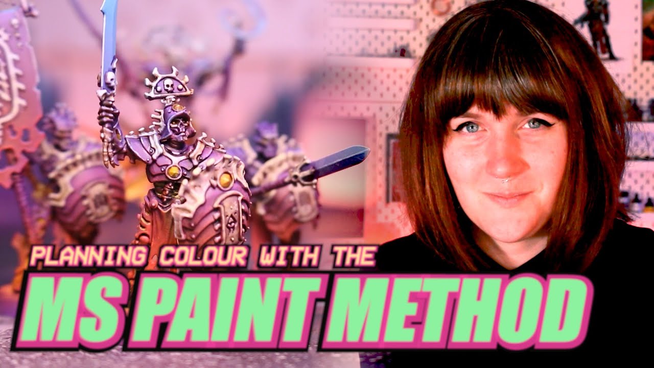 How to Plan Color Schemes using MS Paint - YouTube
