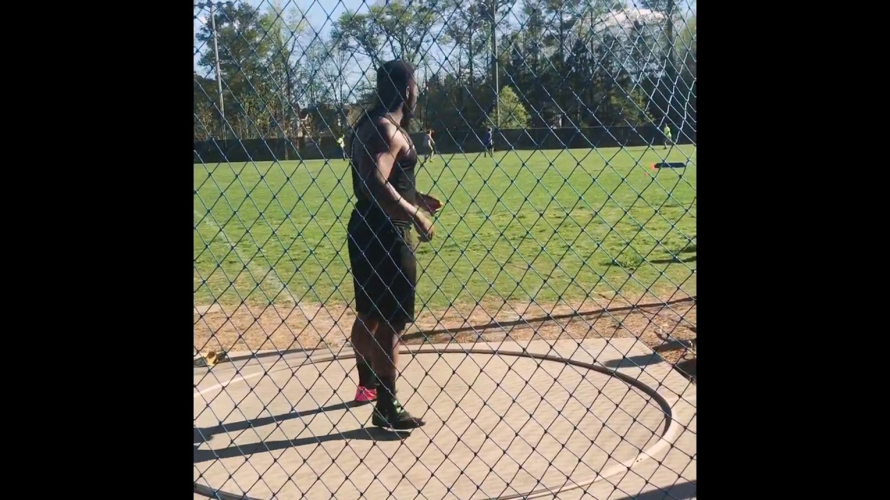 Madias Loper - Discus & Shot Put 3/31/2017 - YouTube