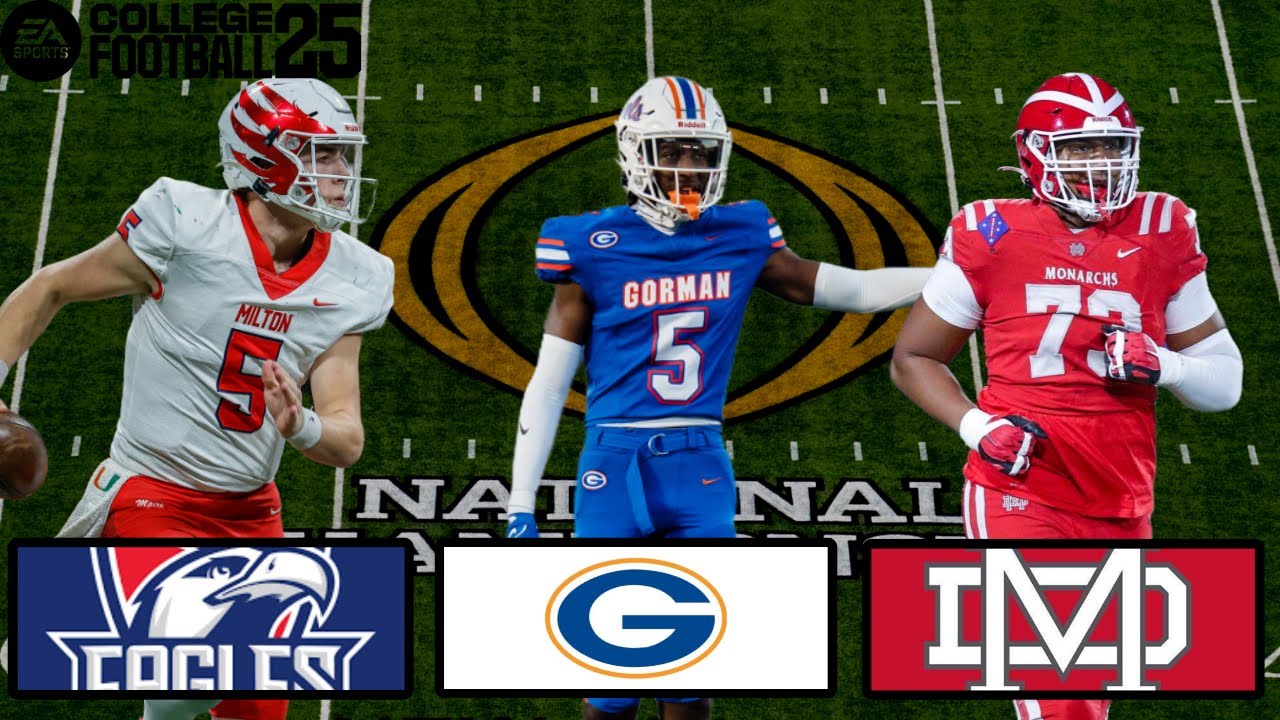 CFB 25 | High School Football Tournament - Groups - YouTube