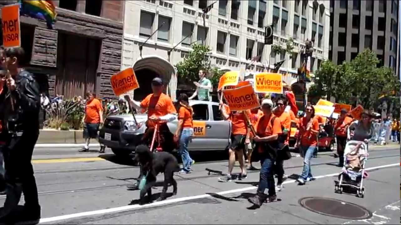 San Francisco Pride Parade 2012 Scott Wiener Board of Supervisors ...