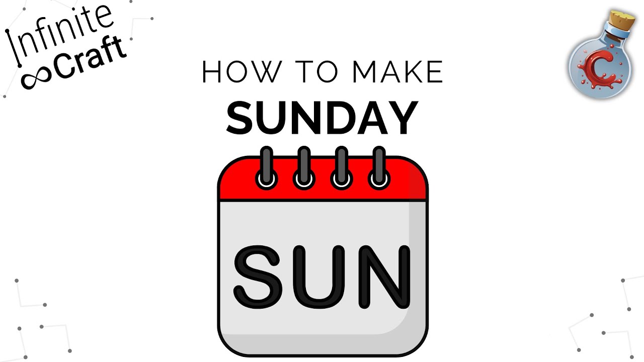 How to make Sunday in Infinite Craft? - YouTube
