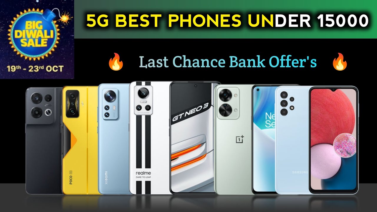 Flipkart Diwali Sale 5G Best Phone Under 15000 🔥 SBI Bank Offer's Last ...