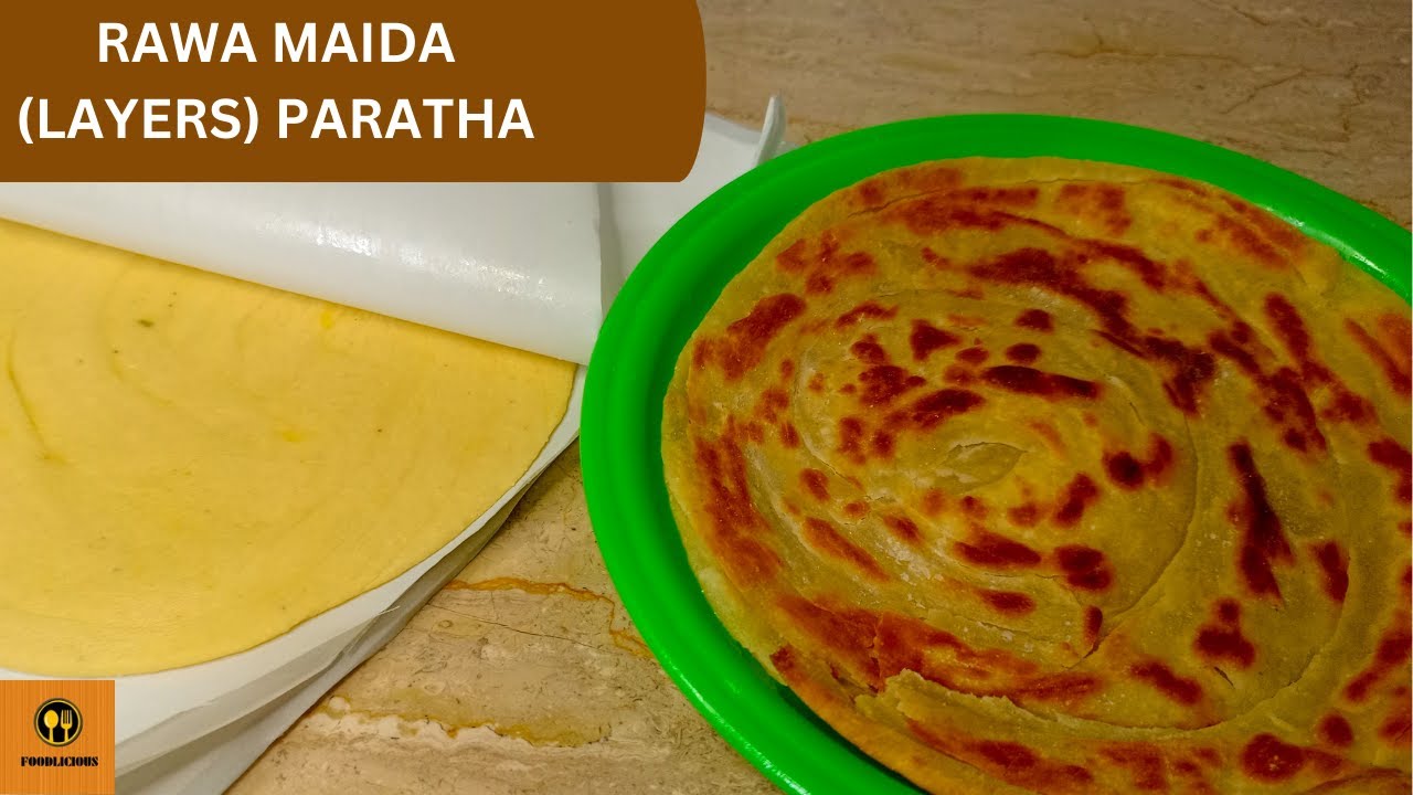 Rawa Maida/Layers Paratha | Ramadan Special | Sehri Special - YouTube