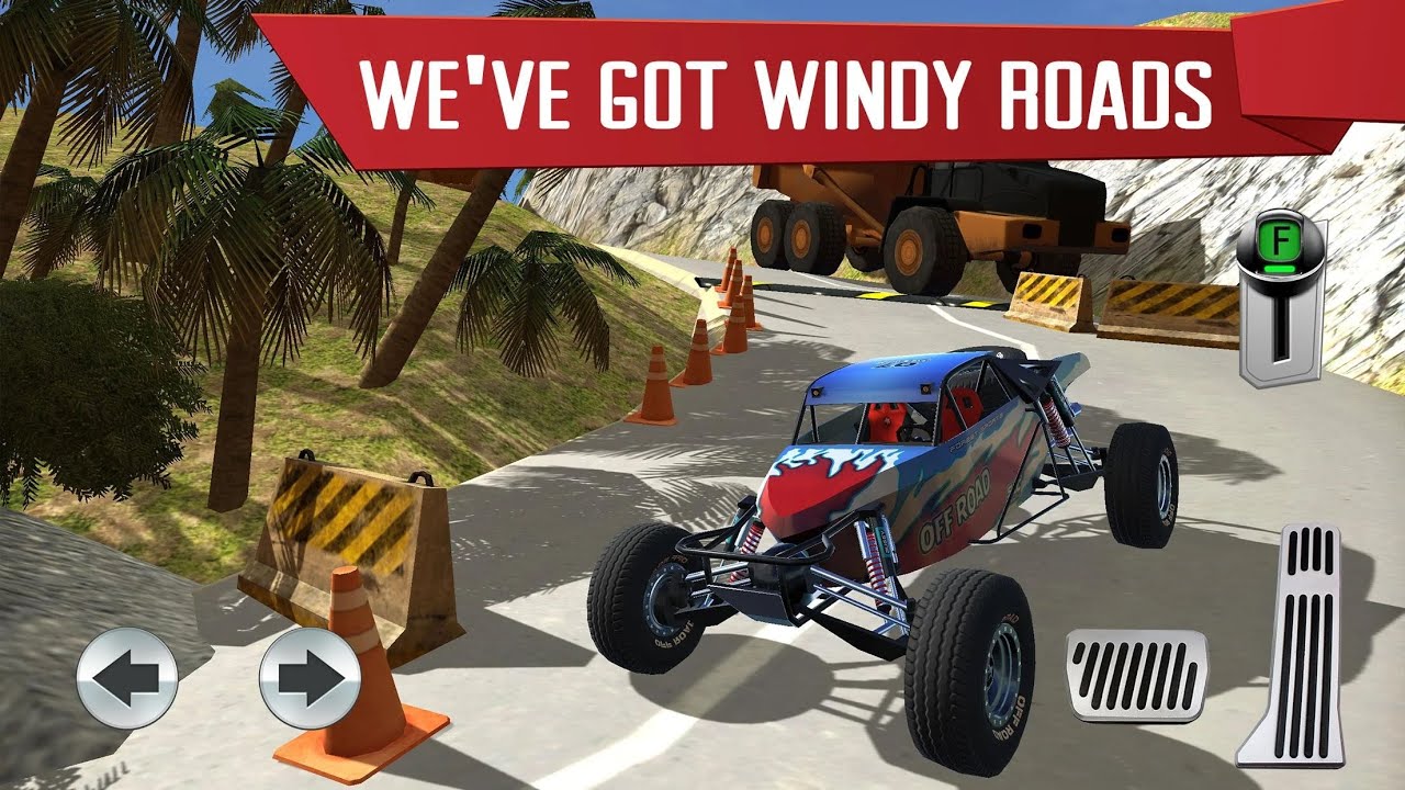 Parking Island Mountain Road 4x4 Car McLaren Cabriolet Offroad Driving ...