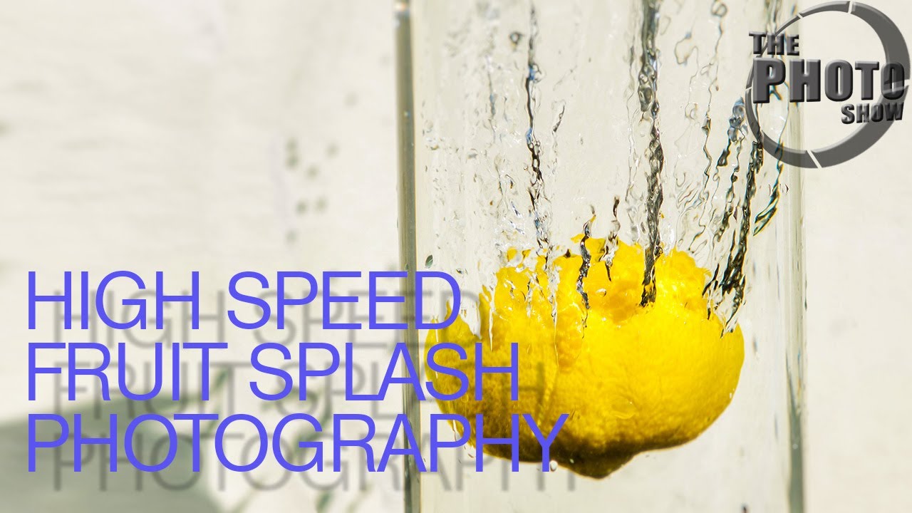 Fruit Splash Photography - YouTube