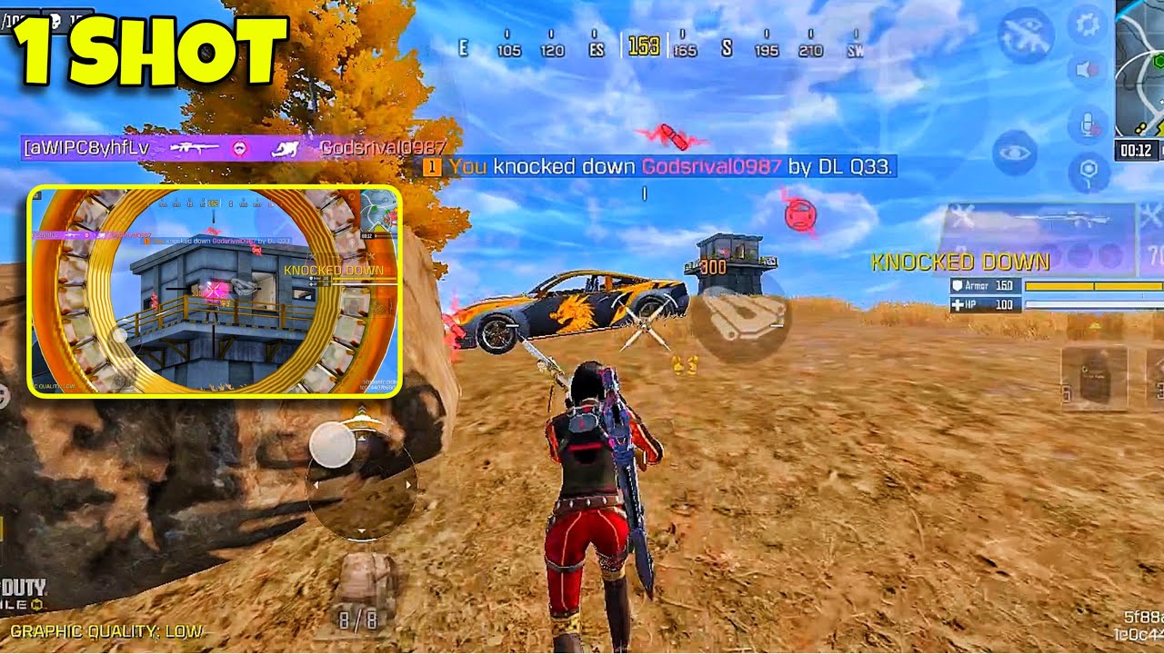 CODM ISOLATED MAP ( 1 Shot Sniper + AR ) SOLO VS SQUAD GAMEPLAY! - YouTube