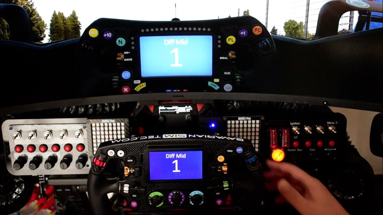 W12 Iracing dash ingame /on wheel - YouTube