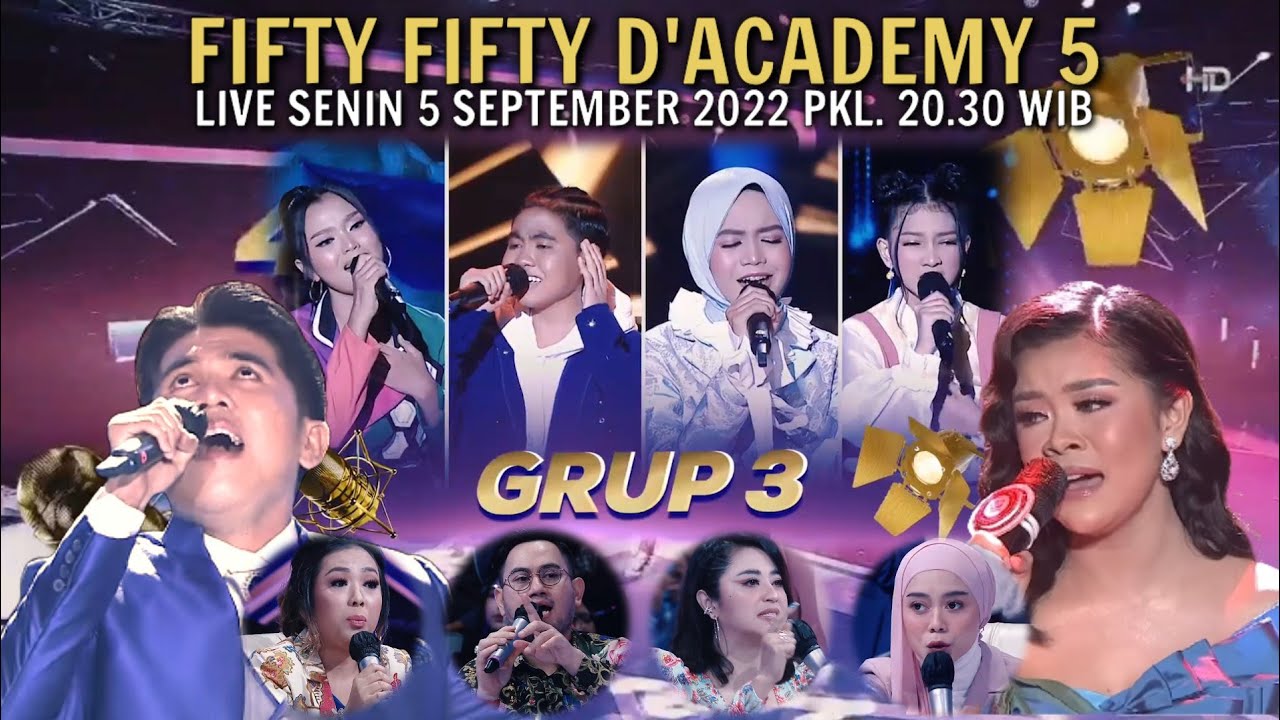 TERBARU JADWAL LIVE BABAK FIFTY FIFTY & PENGISI ACARA DA5 | JADWAL DA5 ...