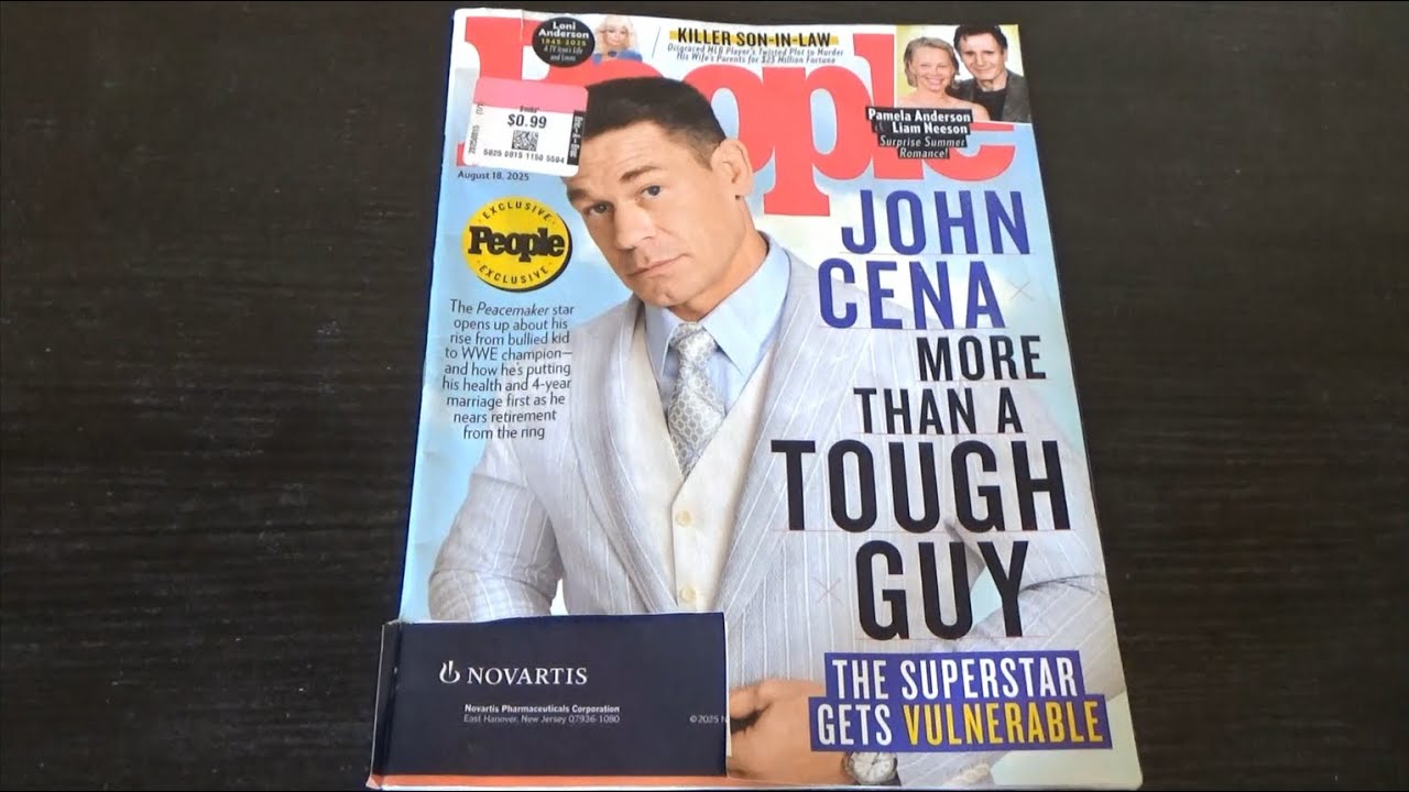 He Never Gave Up - People Magazine - 8/18/25 (A Tribute To John Cena ...