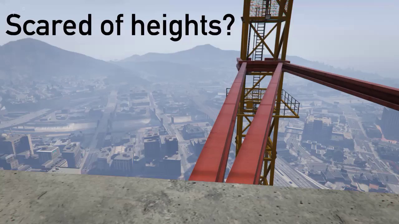 Scared of heights - YouTube
