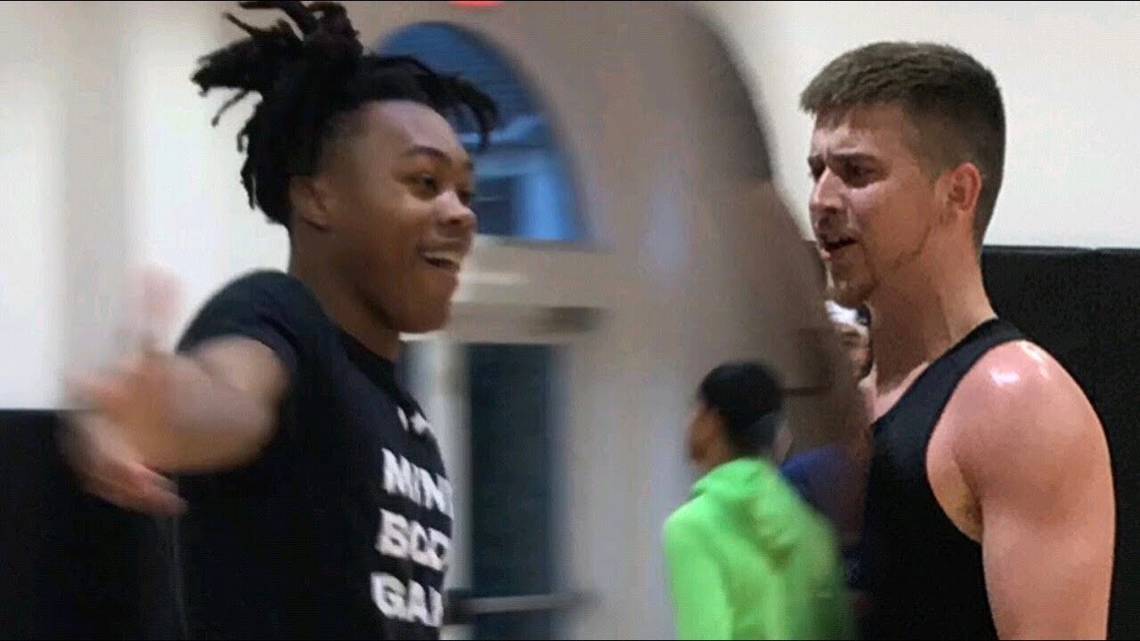 Scottie Barnes takes on Marshall Riddle, Max Demeus, Ro Spencer, Nate ...