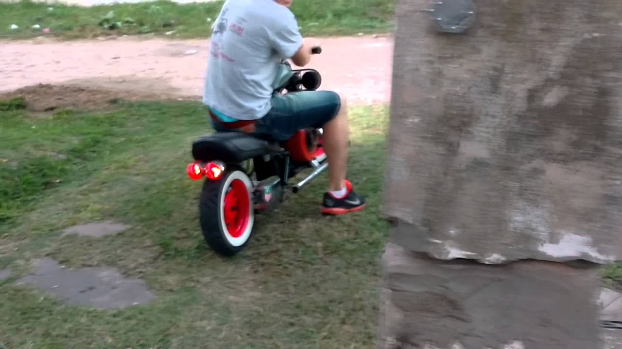 MOTO MOTOR VILLA 4.5hp MINI BIKE HOMEMADE - YouTube
