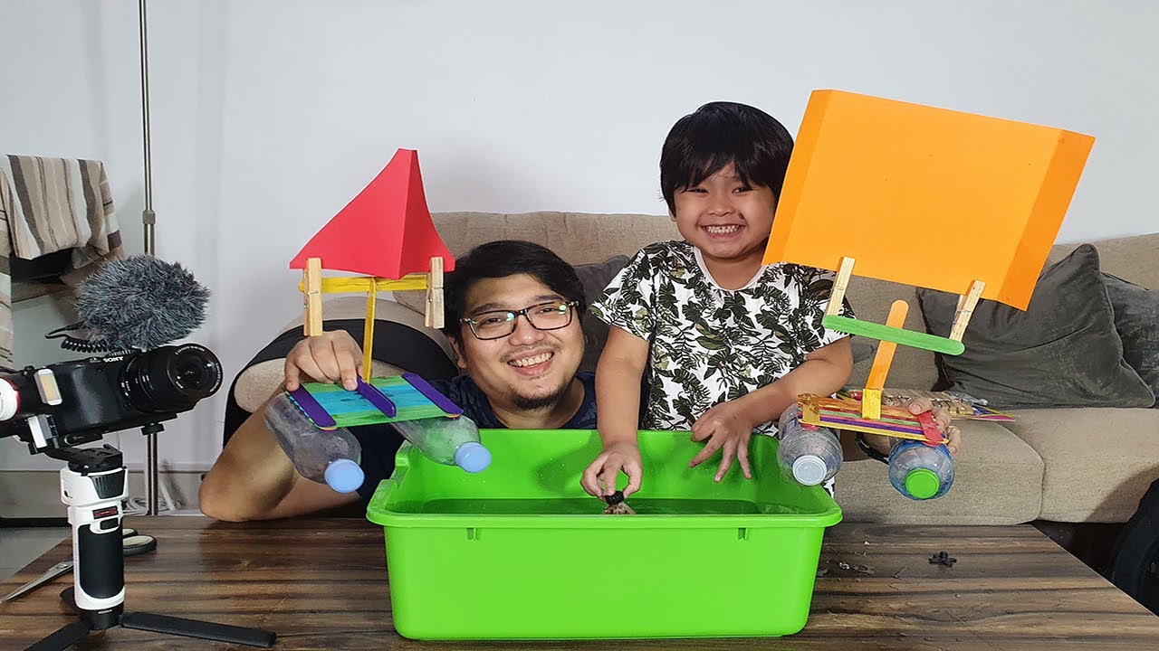 HOW TO BUILD A TOY BOAT| Fun DIY Activity For Parents and Kids Part 1 ...
