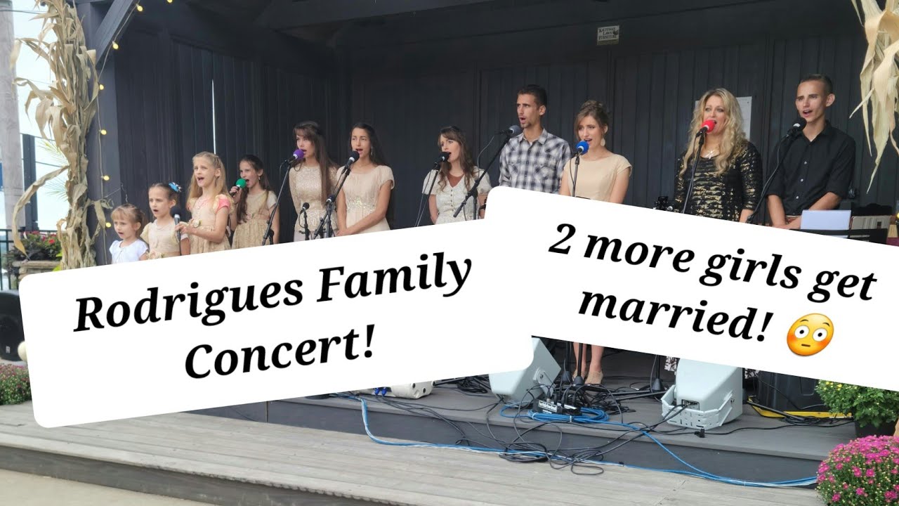 Another WEDDING!? 😳 Rodrigues Family Concert! 😊 - YouTube