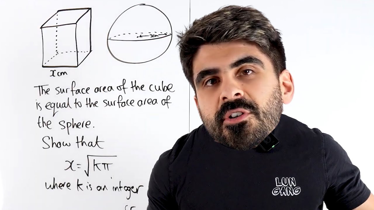 CRAZYYYY 3D Shapes Question | GCSE MATHS - YouTube