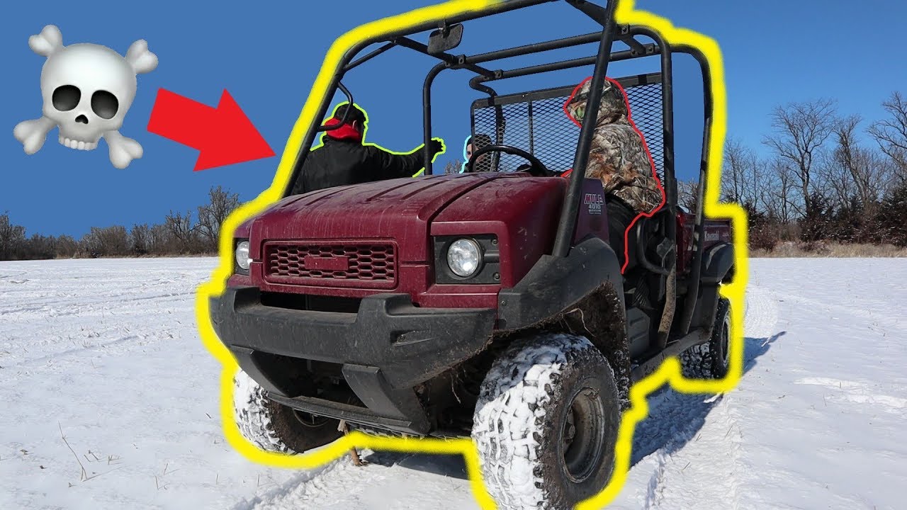 EXTREME KANSAS WINTER SLEDDING!*FAILS* - YouTube