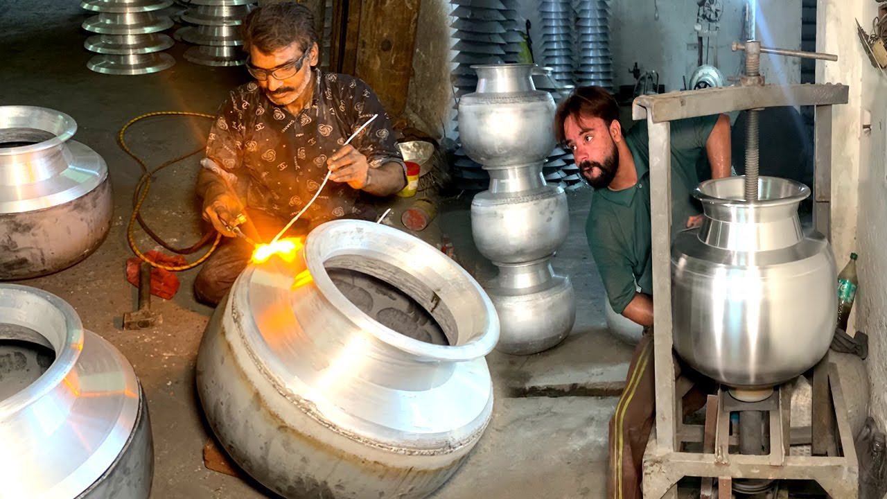 Incredible: Process of Making Caldrons. How Made Asian Caldrons From ...