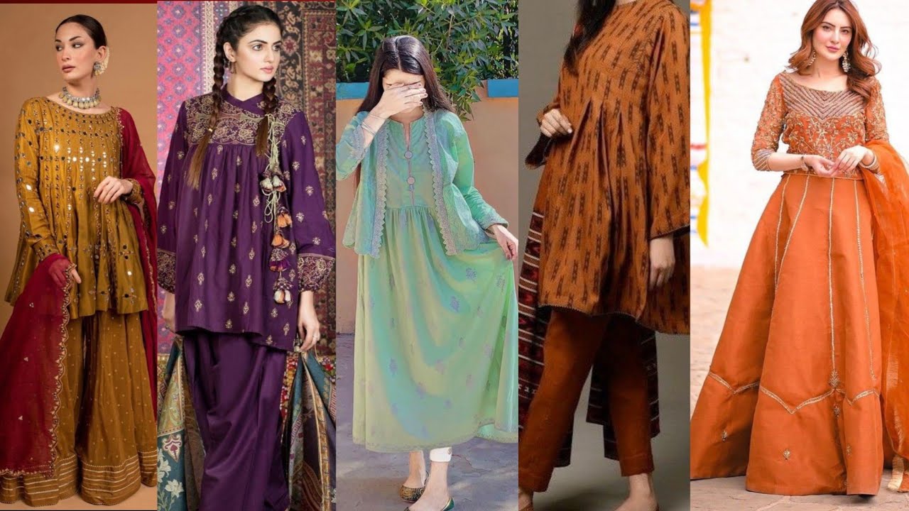 Winter girls frock design 2025 || winter frock design 2025 || winter ...