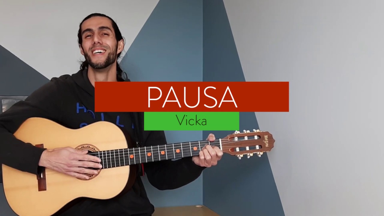 PAUSA (como tocar no violão) Vicka - YouTube