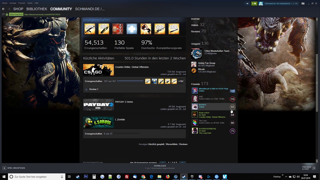 +rep +rep +rep Steam Pinnwand Beiträge ernst zu nehmen? Fake? - YouTube