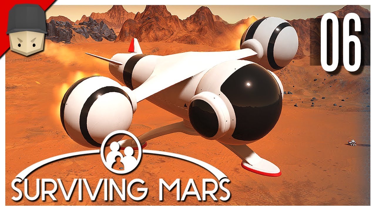 Surviving Mars - Ep.06 : SHUTTLES & MEDIUM DOME! - YouTube