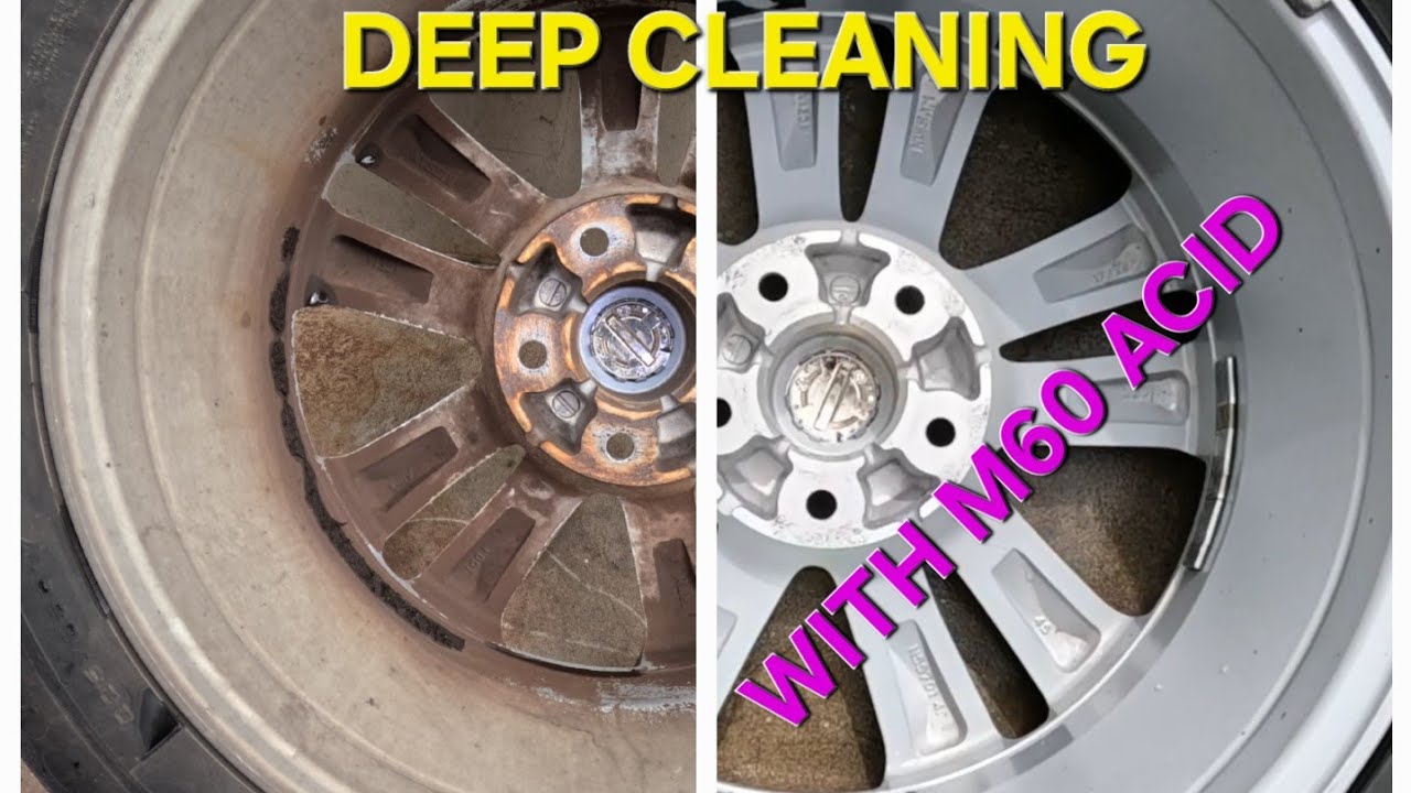 super cleaning whells with acid (whell cleaner) deep cleaning the ...